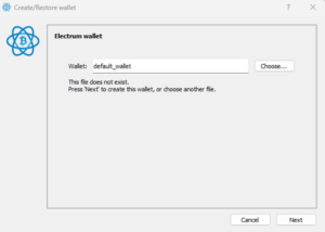 How to create a personal wallet (Electrum) | EX.IO Support